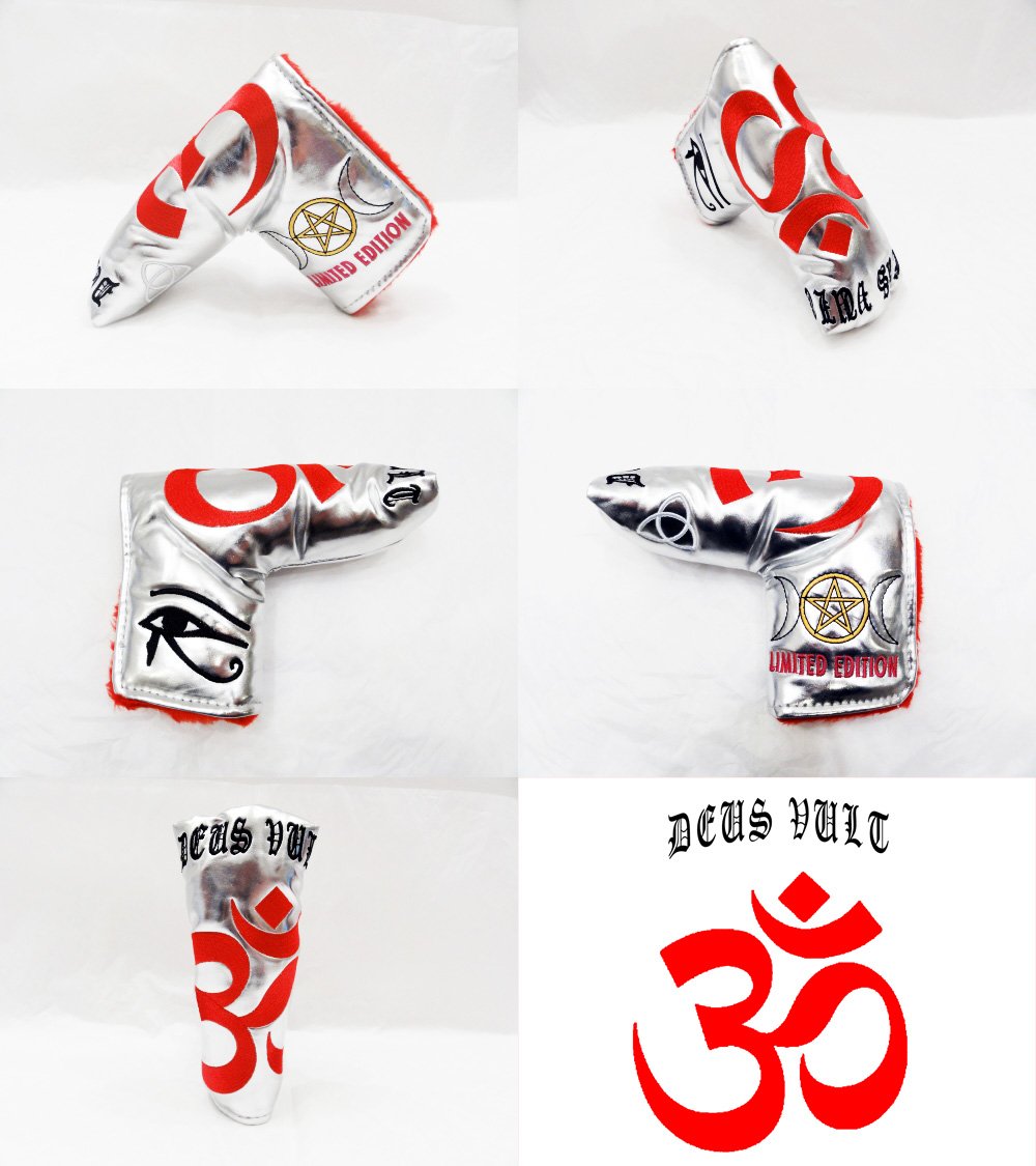 House Of Putters Silver Power Symbol OHM Seeing Eye Star Trinity Putter Head Cover for Scotty Cameron Ping Odyssey Taylormade Golf