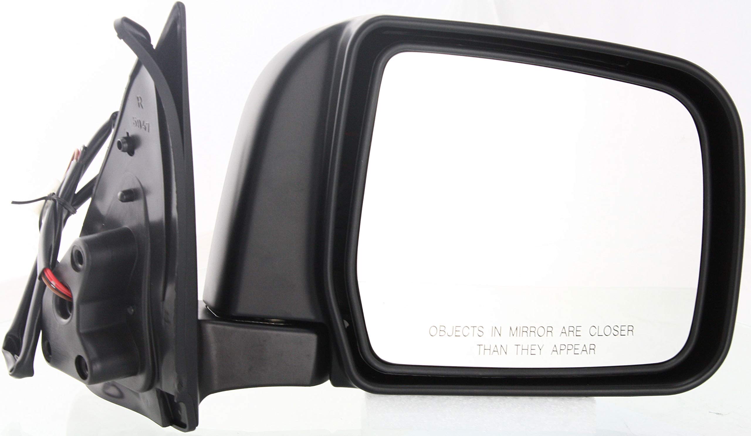 Kool Vue Mirror Set of 2 Compatible with 1997-1999 Toyota 4Runner Driver and Passenger Side Manual Folding, Paintable, Power Glass