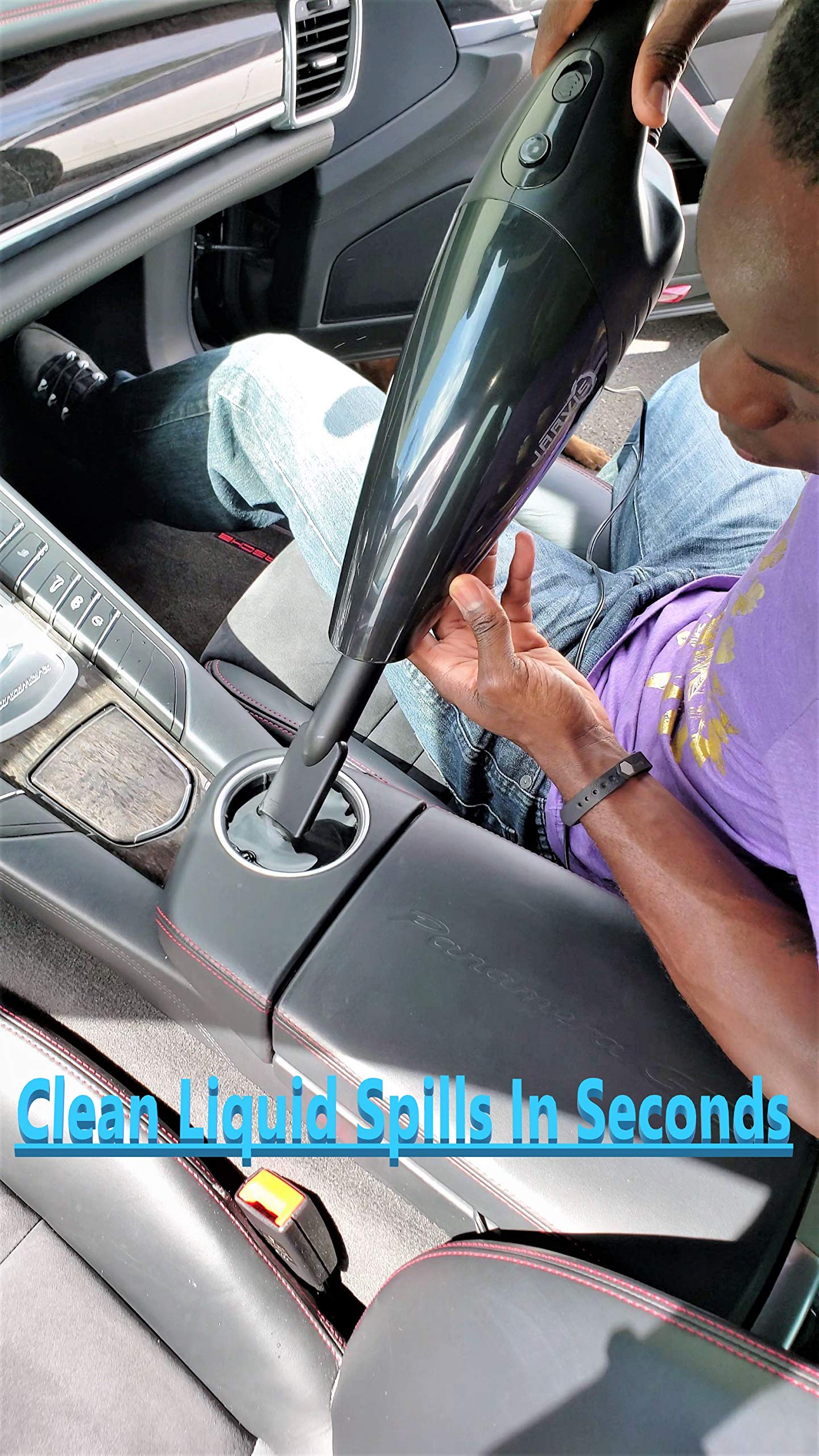 Jarvis Cordless Handheld Vacuum for Car Home Kitchen Portable Vacuum Cleaner High Power Rechargeable