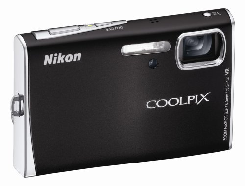 Nikon Coolpix S51 8.1MP Digital Camera with 3x Optical Vibration Reduction Zoom (Matte Black)