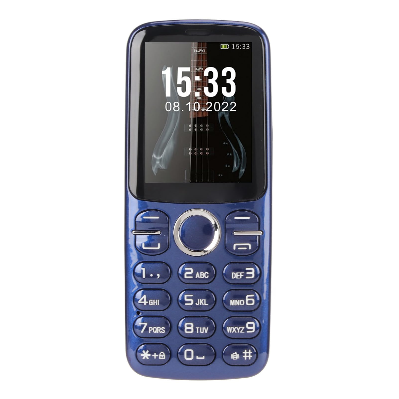 Jectse Senior Cell Phone, 2G 2.4 Inch HD Big Button Senior Basic Phone with SOS Button, High Volume, 2500mAh Battery, Unlocked Cell Phone for Elderly (US Plug)