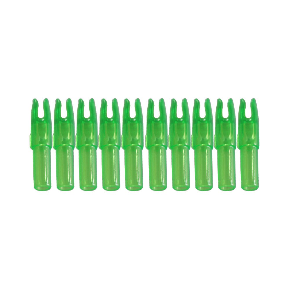 JIEXI HWYP Plastic Internal Arrow Nocks for Shaft ID 6.2mm Archery Carbon Arrow Pack of 50