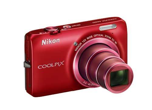 Nikon Digital Camera COOLPIX S6300 Red S6300RD