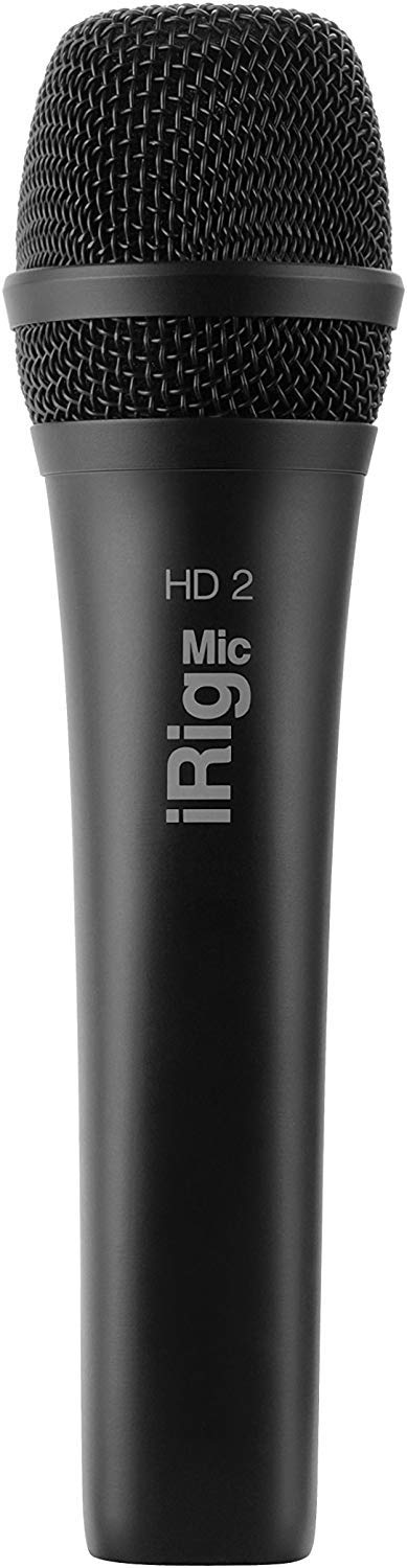 IK Multimedia iRig Mic HD 2 High-definition Handheld Digital Microphone for iPhone, iPad, Mac and PC