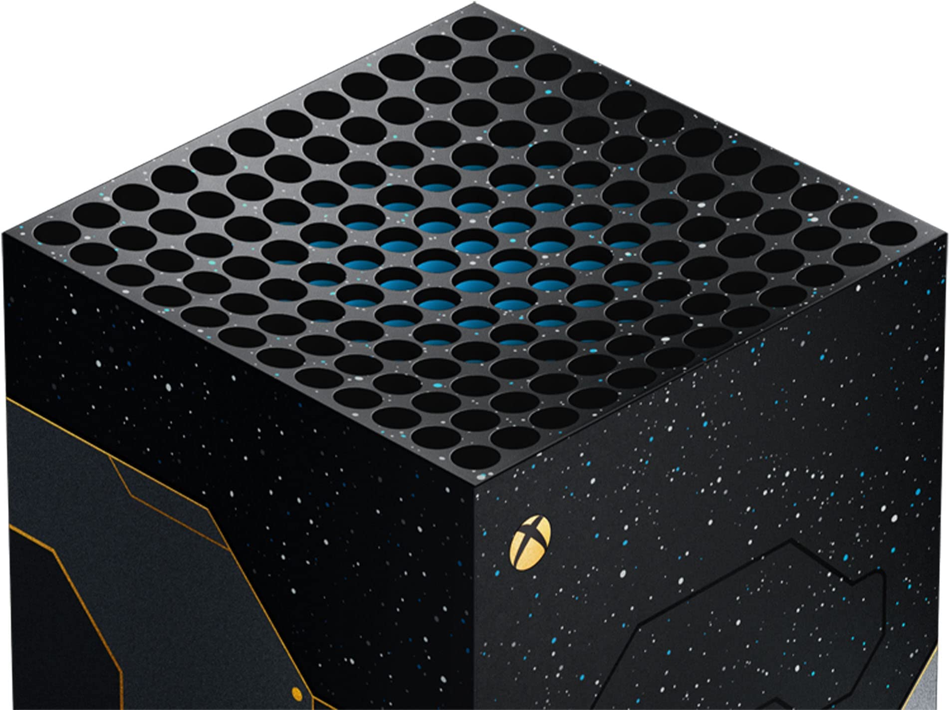 Microsoft Xbox Series X Halo Infinite Limited Edition: 1TB Black Console with U Deal HDMI (Renewed)