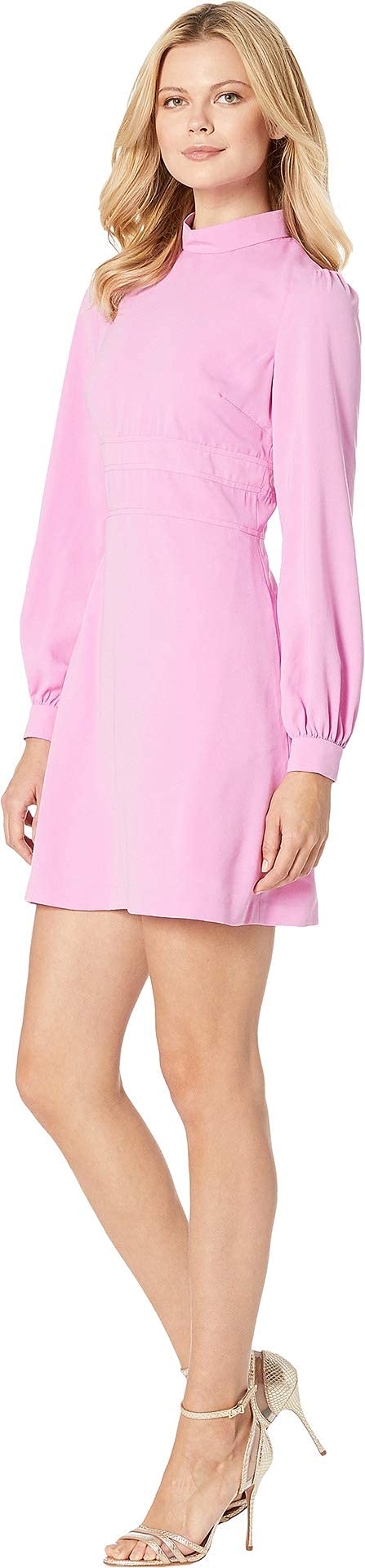 Jill Jill Stuart Women's Puff Sleeve Dress, Sugar Pink, 2