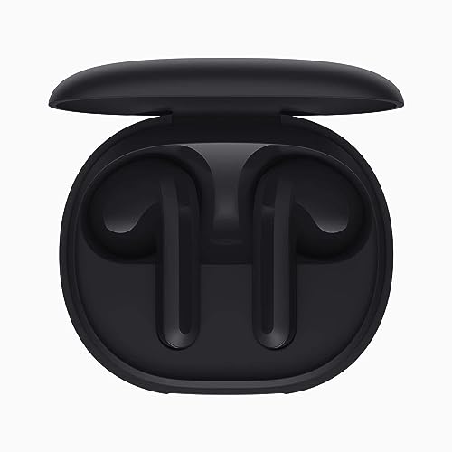 Xiaomi Redmi Buds 4 Lite TWS Wireless Earbuds, Bluetooth 5.3 Low-Latency Game Headset with AI Call Noise Cancelling, IP54 Waterproof, 20H Playtime, Lightweight Comfort Fit Headphones, Black