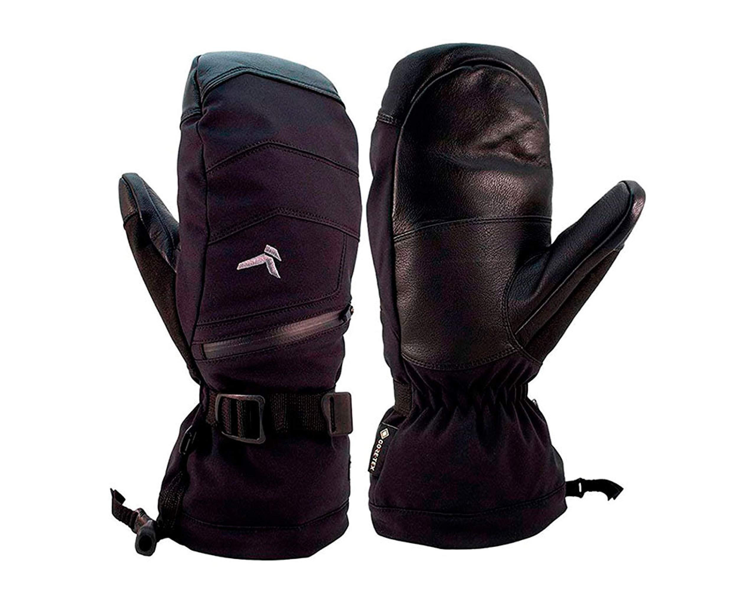 Kombi Men's Durable Waterproof Windproof Breathable Cold Weather Insulated Sanctum Mitt, Black, X-Large