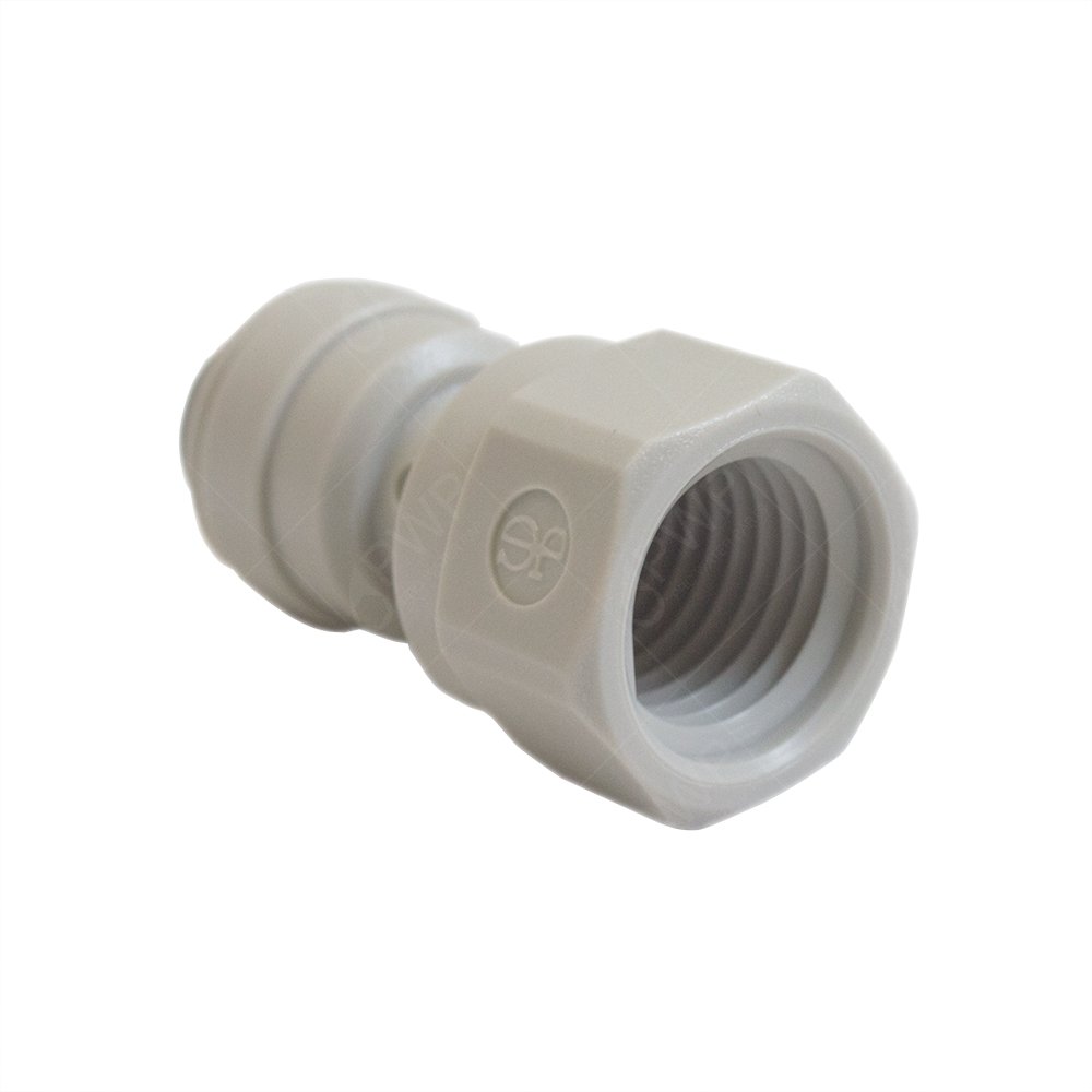 John Guest Female Connector 3/8" QC x 1/4" FFL 10 Pack