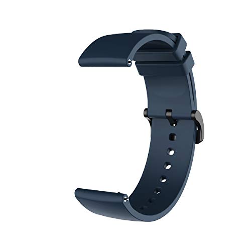 Watch Band Compatible for Popglory P66/NiUFFiT P66/Ddidbi P66D/Aptkdoe P66D/Nerunsa P66D Smart Watch Replacement Wrist Strap Wristband for Popglory P66/NiUFFiT P66/Ddidbi P66D/Aptkdoe P66D/Nerunsa P66D 1.85'' Smartwatch Soft Silicone Sport Watchband (4 Pa