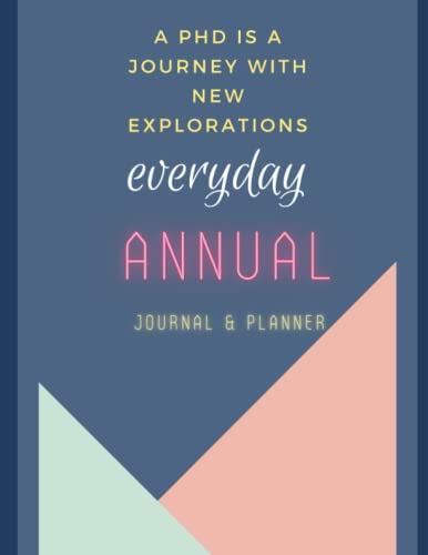 PhD Planner & Journal