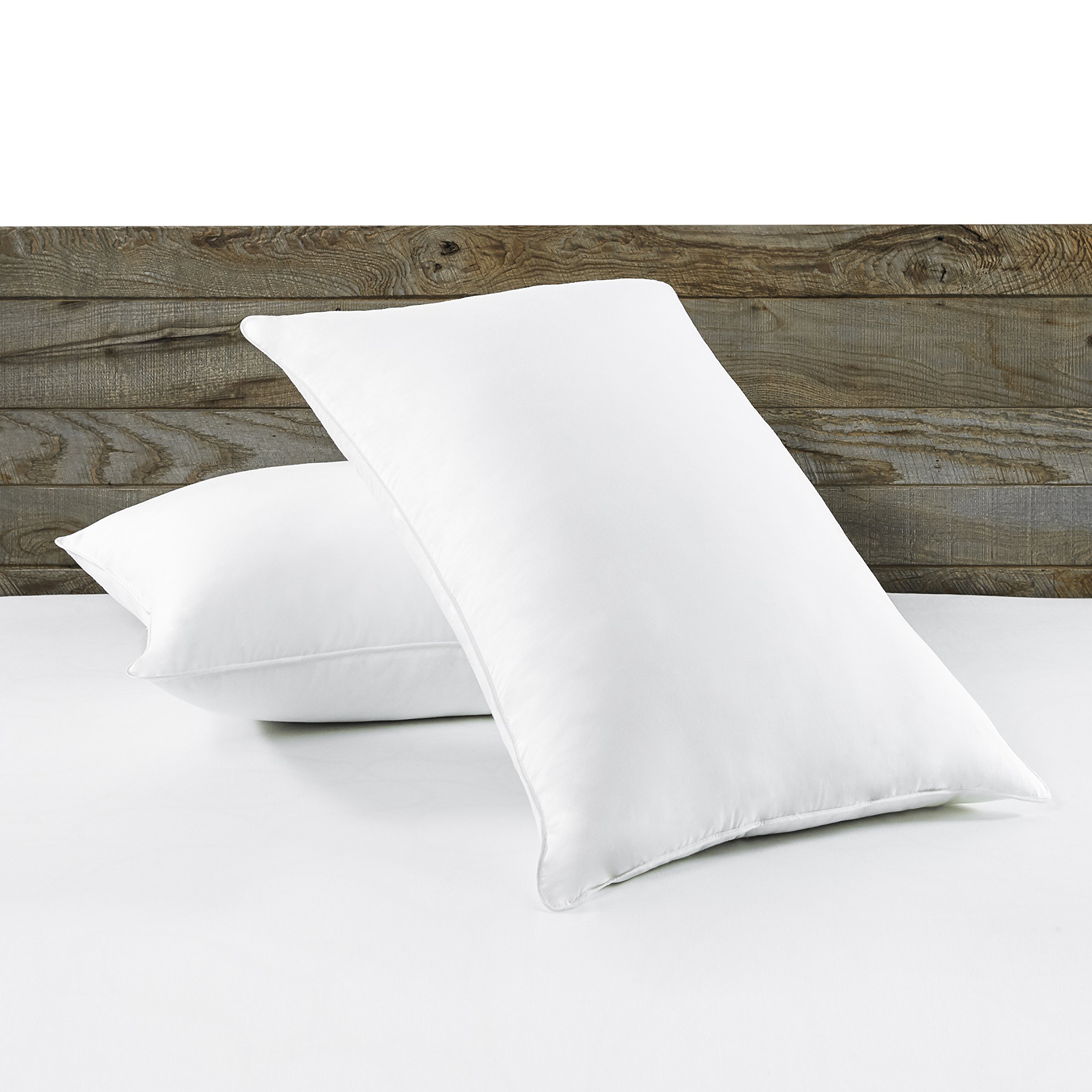 I AM A Back Sleeper, Set of 2 Pillow, King, White 2 Piece
