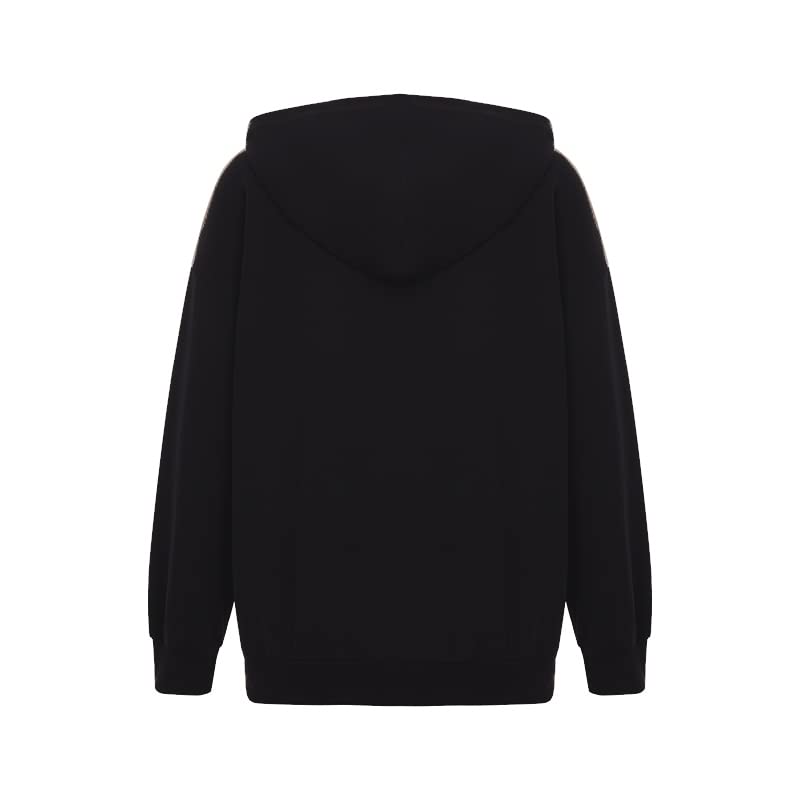 Women Men Oversized Zip Up Hoodie Sweatshirt Rhinestone Skeleton Sweatshirt Loose Fit Aesthetic Hoodies(Black-1,Small)