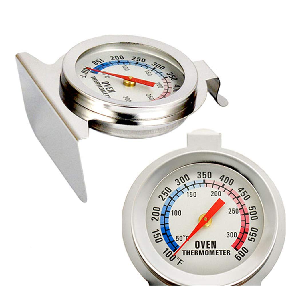 Oven Thermometer,100-600F/50-300°C Instant Read Large Dial Oven Thermometer - Proaccurate Stainless Steel Grill Thermometer for Kitchen Cooking Baking BBQ