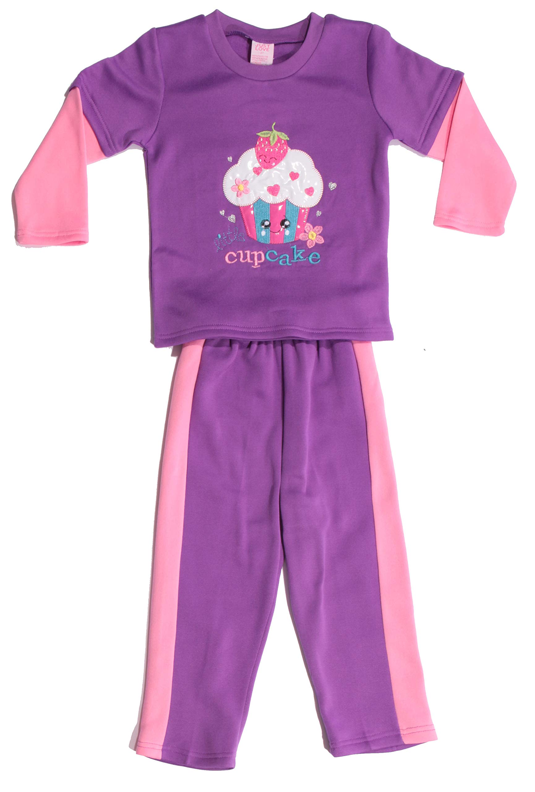 Just Love Girls Two Piece Fleece Set (Pack of 2) 17017-C-2T