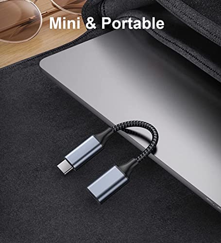 USB C to Lightning Audio Adapter Cable, USB Type C Male to Lightning Female Headphones Cable Converter Fit with iPad Pro 2020/2021, Galaxy S23 S22 S21, Pixel 7 6 5XL 4XL 3, MacBook (Not for Charging)