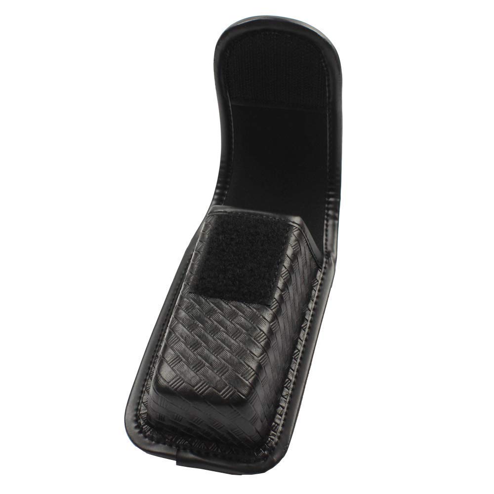 LytHarvest OC/Mace Spray Holder Pouch for MK3 Canister, OC Pepper Spray Holster Pouch (Basketweave Black)