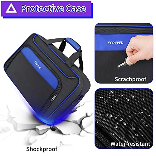 YOREPEK Travel Case for PS5, Carrying Case Compatible with Playstation 5 Console Controller, Protective Storage Bag for PS 5 Disk Digital Edition, Games, Headset and Gaming Accessories