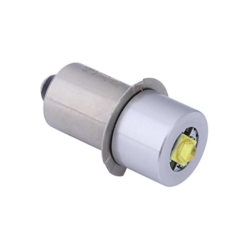 JOMITOP 2 Cell DC 3W 3 Volt LED Replacement Bulb 200LM Compatible with Maglite Flashlights Led Conversion Kit for 2 C/D Cell