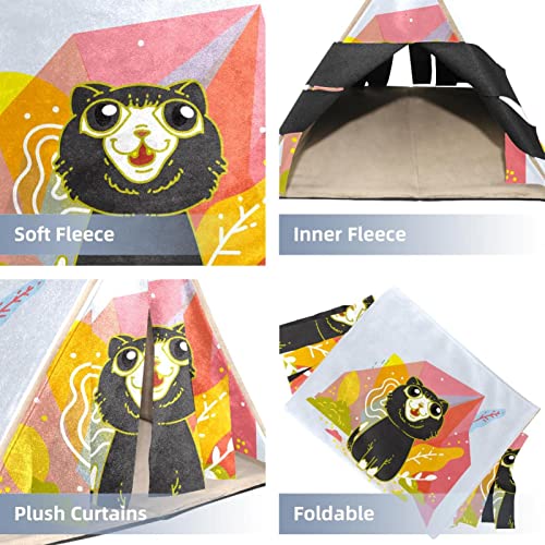 Y-DSIWX Guinea Pig Hideout Cozy Hamster House Cave for Bunny Chinchilla Hedgehog Small Animal Cat Cute