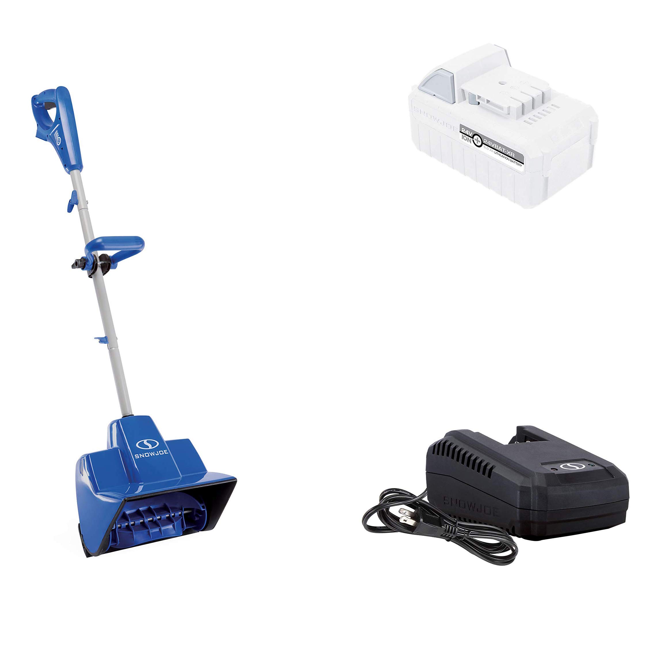 Snow Joe 24V Cordless Snow Shovel Bundle with Battery and Charger