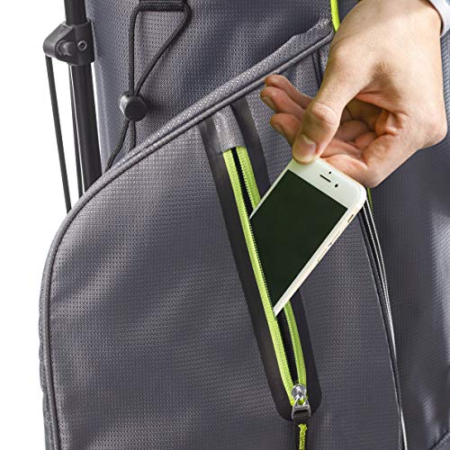 IZZO Ultra Lite Stand Bag, Black,Black/White 3.2 pounds