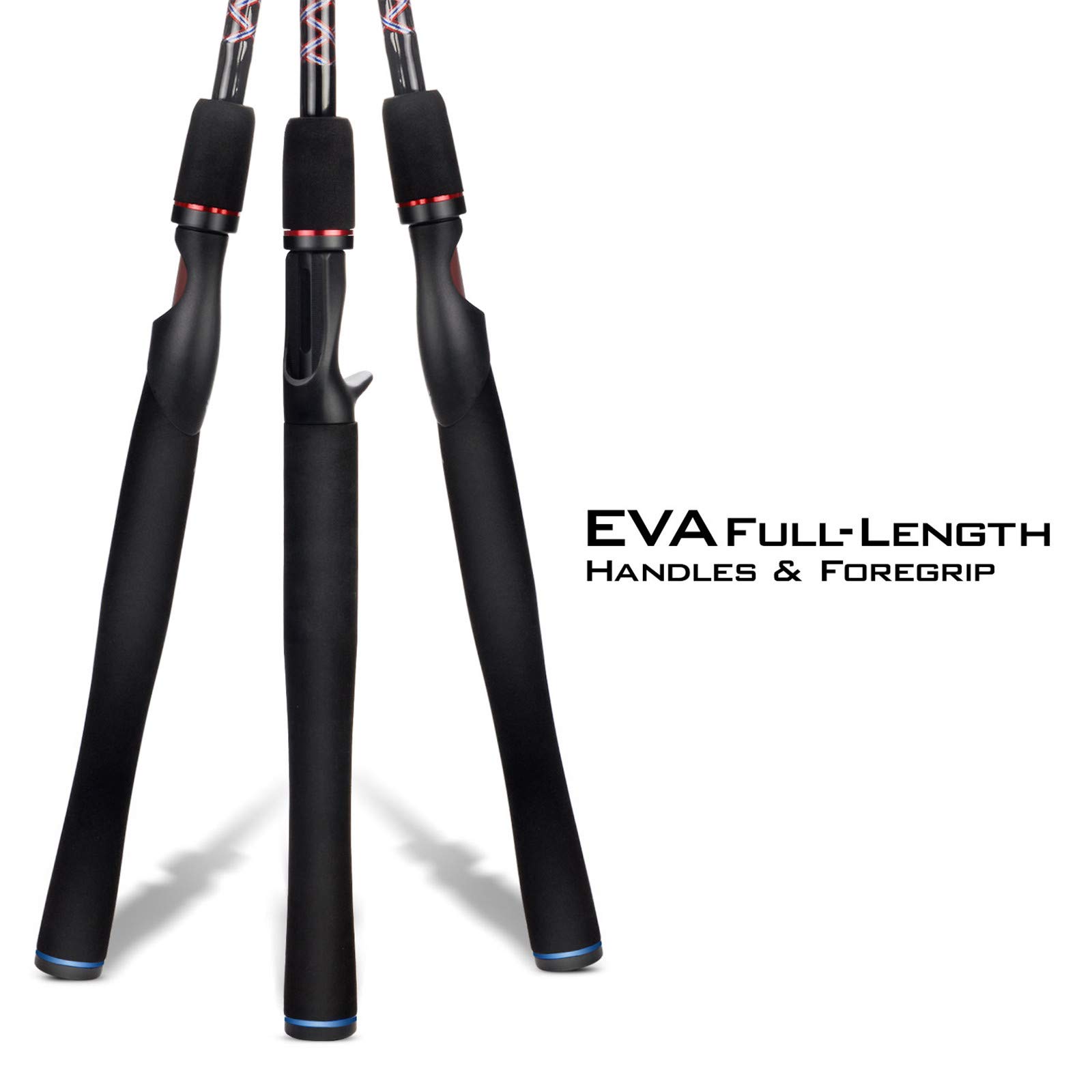 KastKing Brutus Fishing Rods, Spinning Rod 8ft -Heavy - Fast-2pcs
