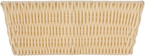 Whitmor Rattique Small Shelf Tote Latte (Pack of 2)