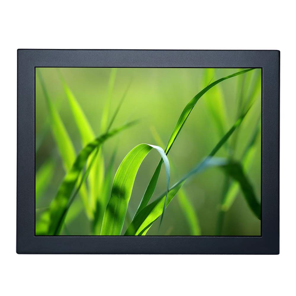 iChawk 12.1'' inch Monitor 800x600 Screen Panel 4:3 Positive Screen Metal Shell DVI VGA Dual Video Input Interface Medical Industrial Iron Case SVGA PC Monitor LCD Screen Display W121MN-DV1