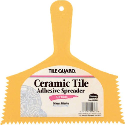 Homax Group Inc HOMAX Products 84 Ceramic Tile Adhesive Spreader Notch, 8-Inch Wide