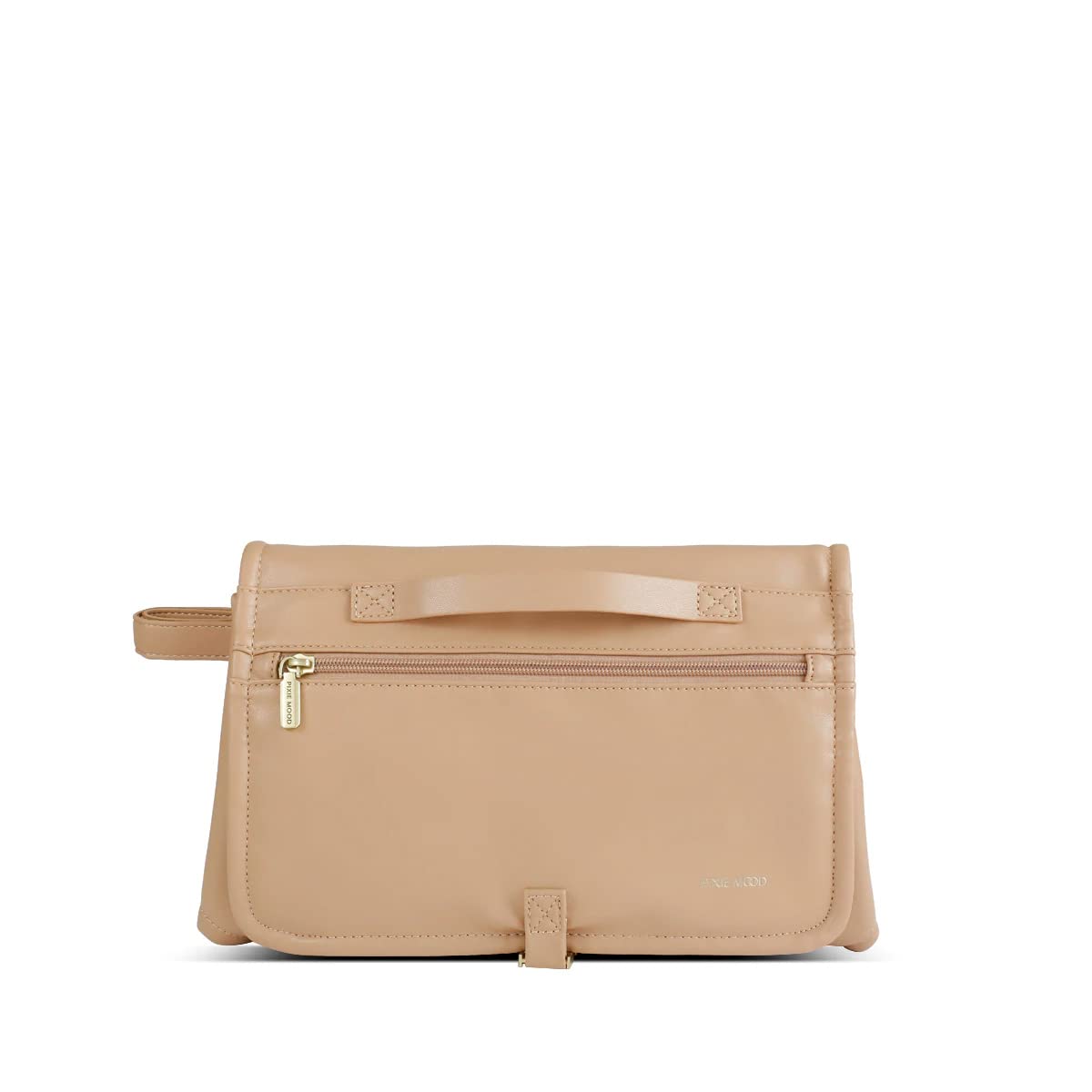 Pixie Mood Camille 11 x 8 Vegan Leather Changing Pad, Sand