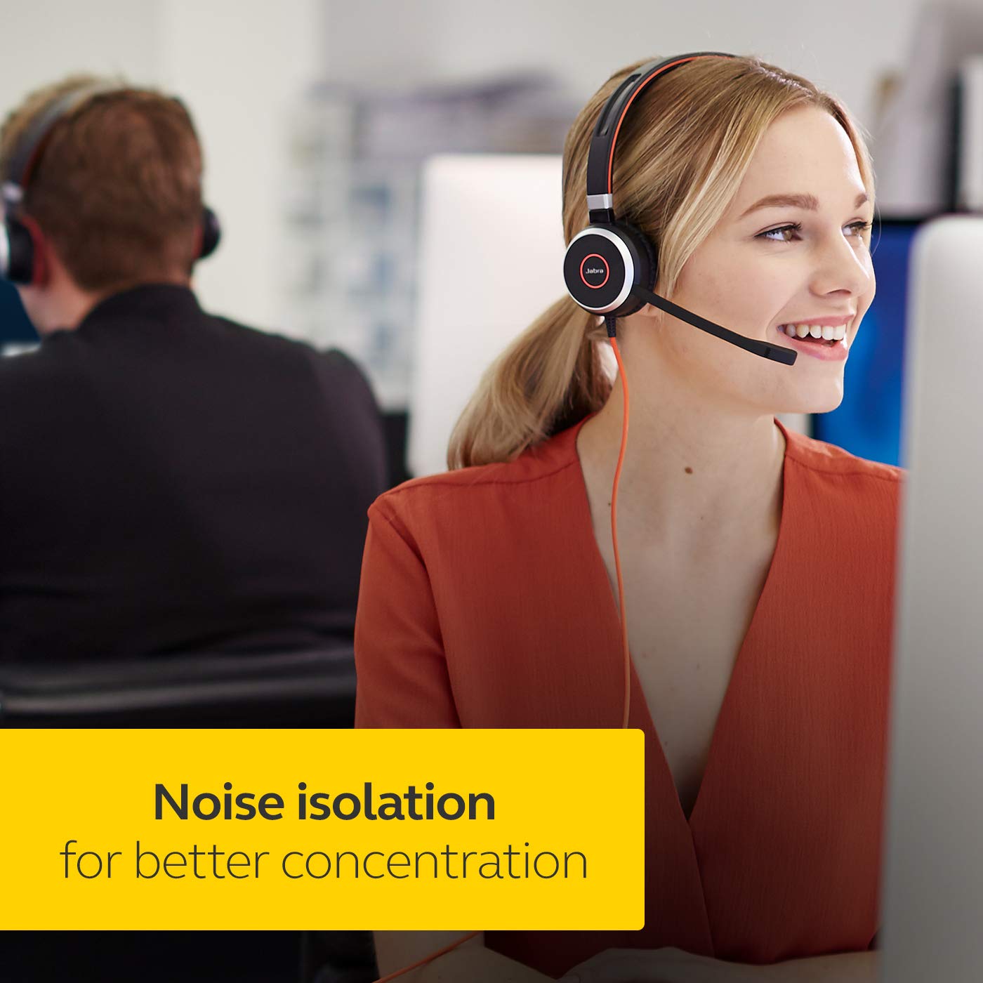 Jabra Evolve 40 MS Stereo USB-C Wired Headset