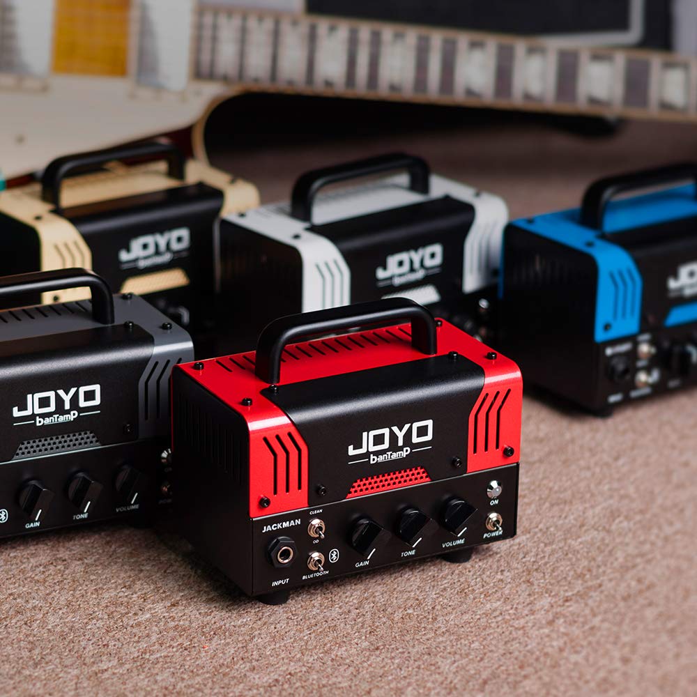 JOYO Jackman BanTamp Series Mini Amp Head 20 Watt Preamp 2 Channel Hybrid Tube Guitar Amplifier with Bluetooth