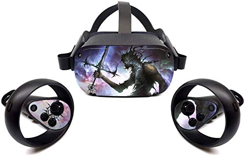 Knight game Stickers Skin for Oculus Quest, Protective, Durable, and Unique Vinyl Decal Wrap Cover | Easy to Apply, Remove, and Change Styles by ok anh yeu