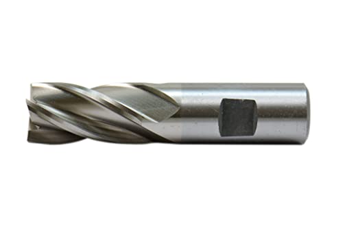 Shars 1" x 3/4" M42 Cobalt 4 Flute Single End Center Cut End Mill 404-9351 !