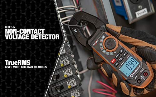 Southwire - 65031640 CLAMP METER; 400A AC/DC 21530T;Black/Brown