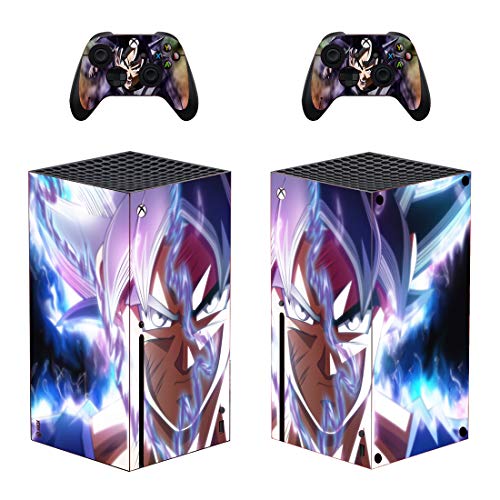 KAJAL MANI Vinyl Skin Sticker Decal Wrap for X-box-One-Series X Console Skin Set Dragon Ball