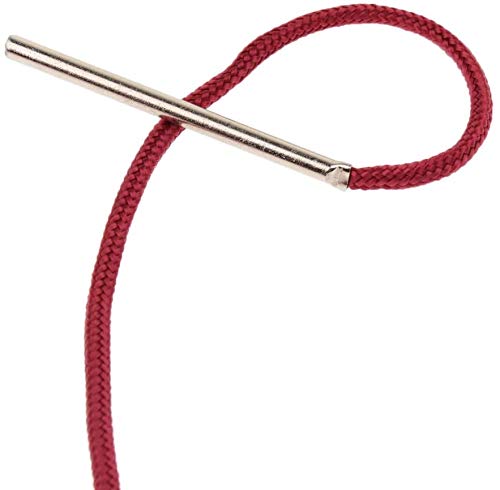 Jiayouy Silk Oboe Swab Instrument Cleaner Cloth for Flute Oboe Clarinet Saxophone - Wine Red