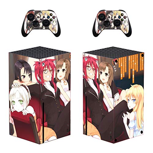 KAJAL MANI X-box-One-Series X Console Vinyl Skin Decal Stickers for X-box-One-Series X Controller Skin Onii-chan