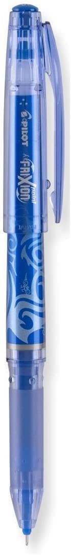 PILOT FriXion Point Erasable & Refillable Gel Ink Pens, Extra Fine Point, Blue Ink, 3 Black and 3 Blue