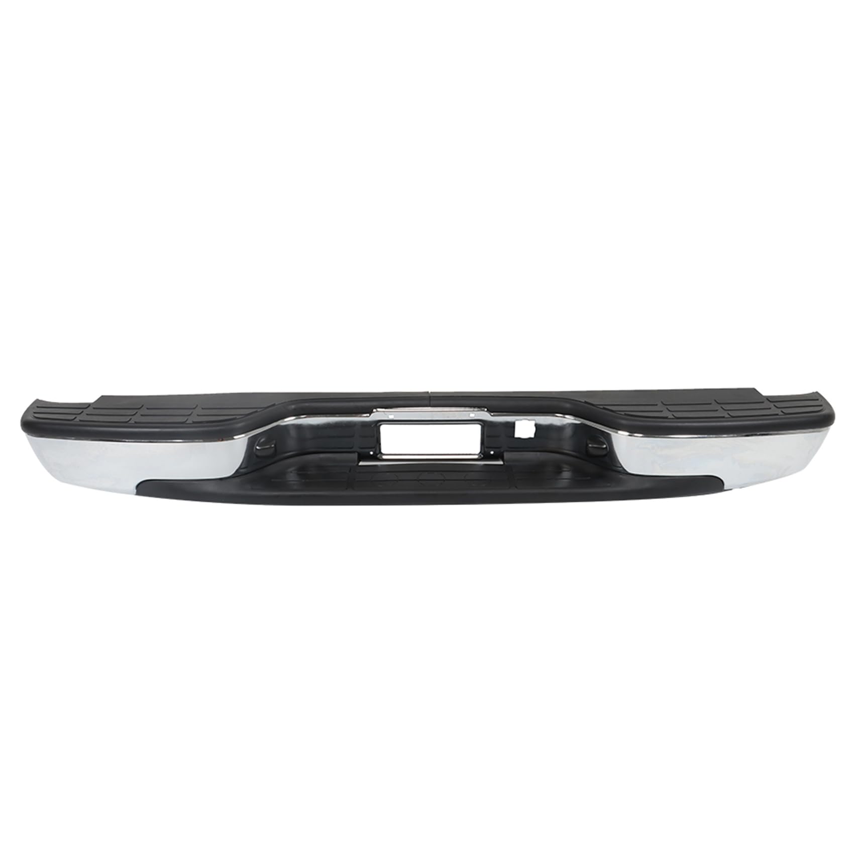 labwork Rear Step Bumper Light Face Bar Steel Replacement for GMC Sierra Chevrolet Silverado 1999-2006