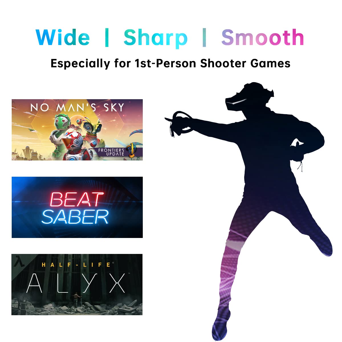 Pimax 5K Super VR Headset with Sword Controllers