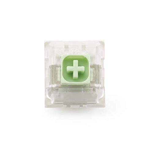 Kailh Box Mechanical Switches for MX Mechanical Gaming Keyboard | 50g Force | Clicky | Plate Mounted | SMD 3 Pin RGB Switches for Backlit Keyboard | (90 PCS, Jade)