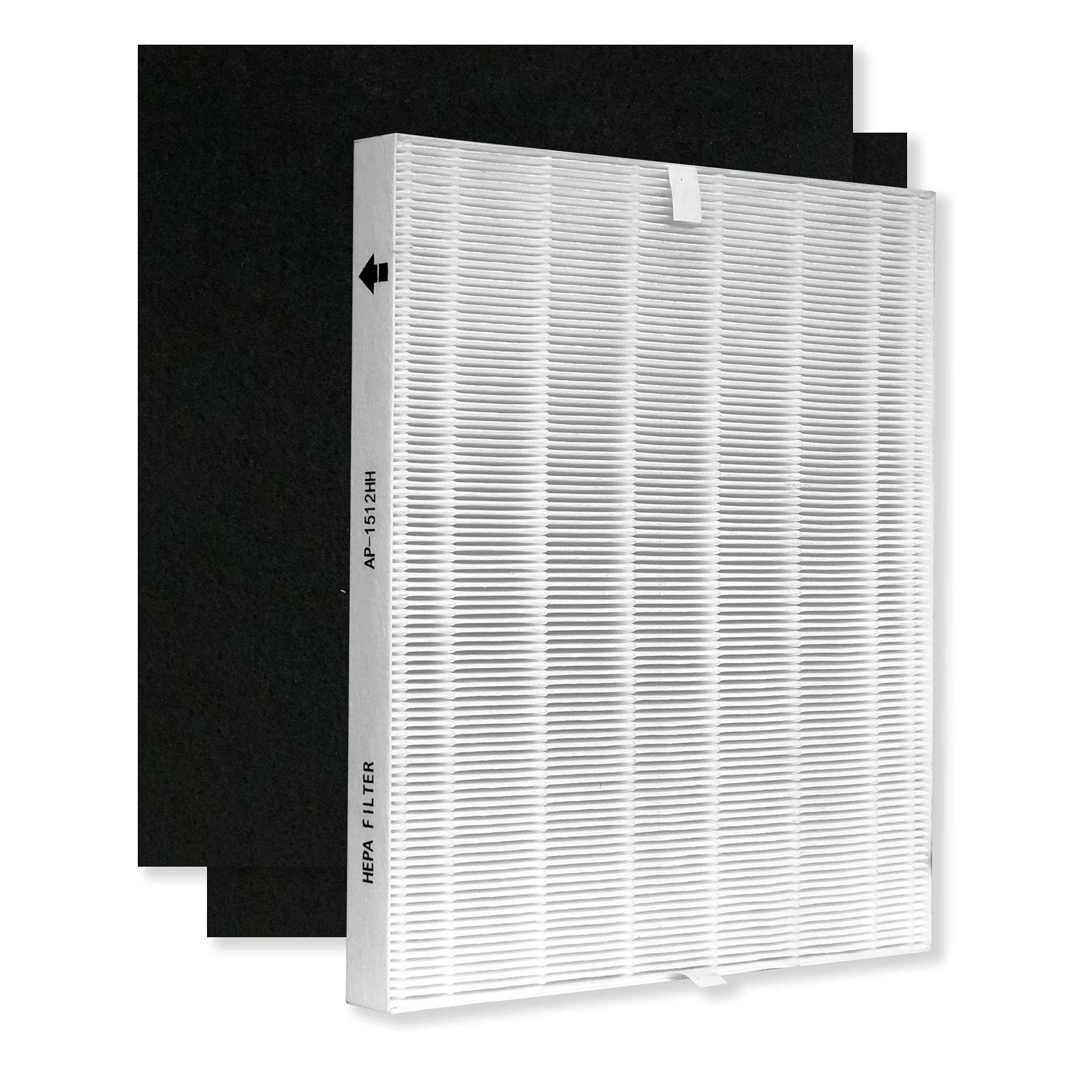 Livend Replacement Filter Compatible with Coway AP-1512HH, Including 1 Hepa Filter Plus 2 Activated Carbon Pre-Filters