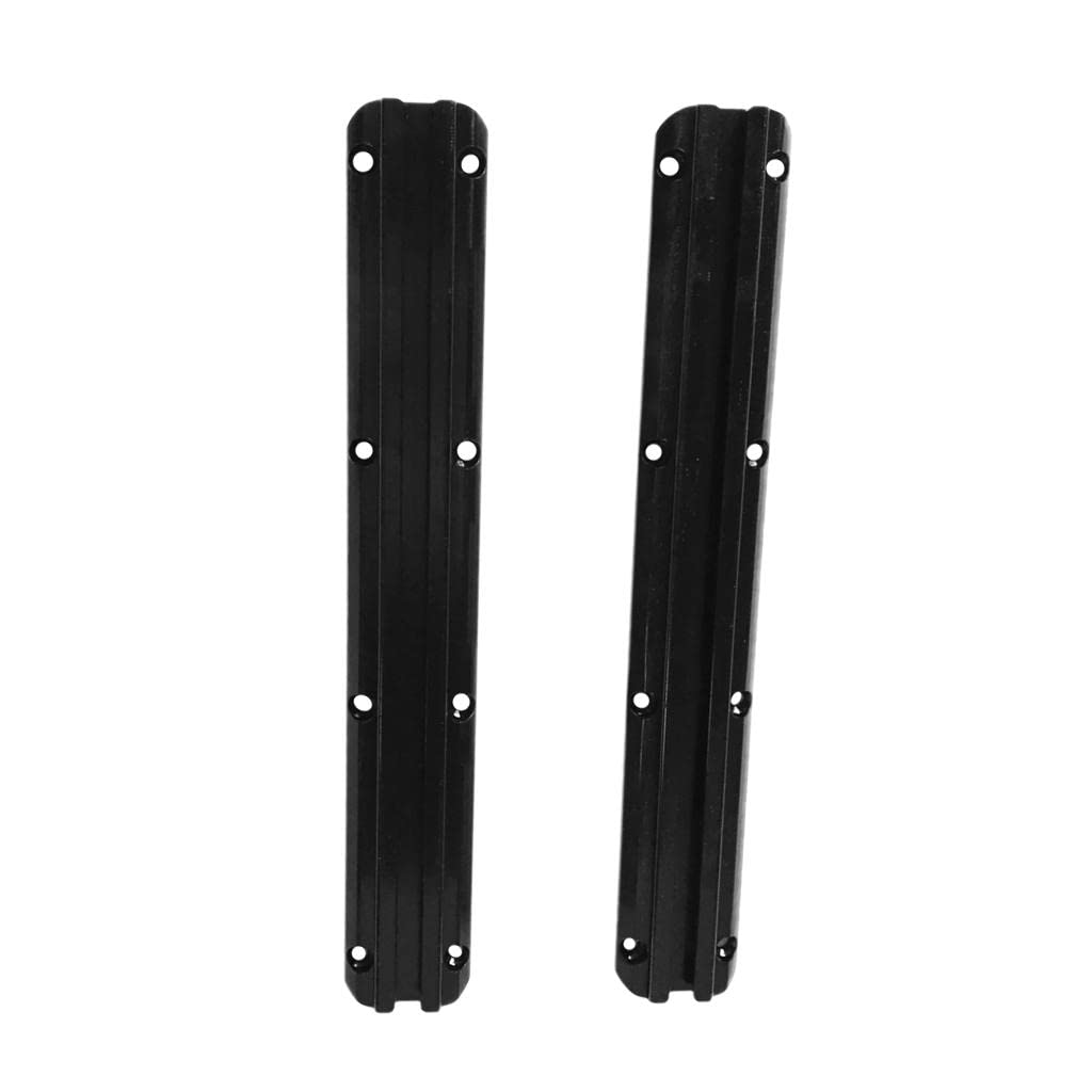 Jili Online 2X Proof Scratch Kayak Slide Track Rails 12'' Kayak Track System Accessories