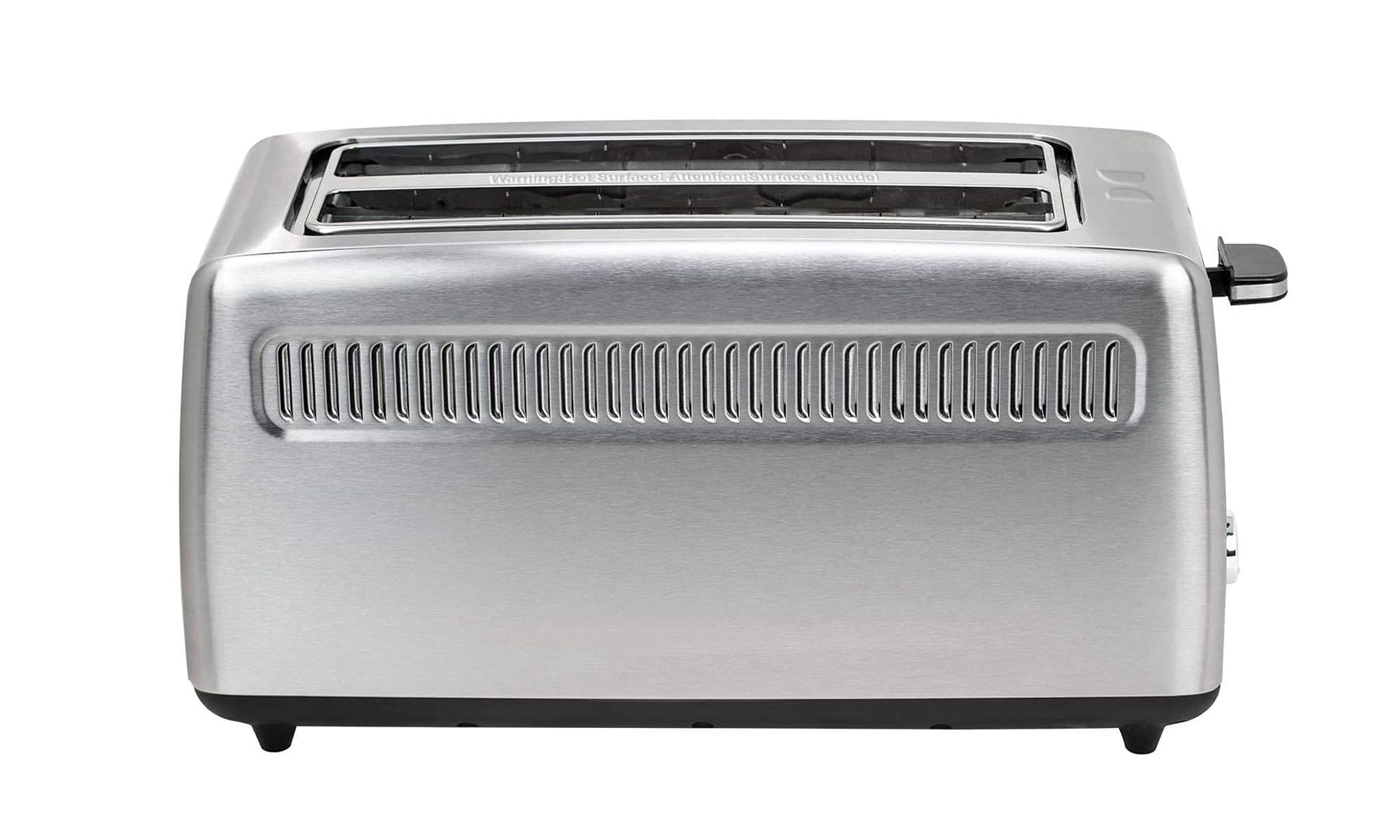 Kalorik 4-Slice Long-Slot Toaster, Stainless Steel