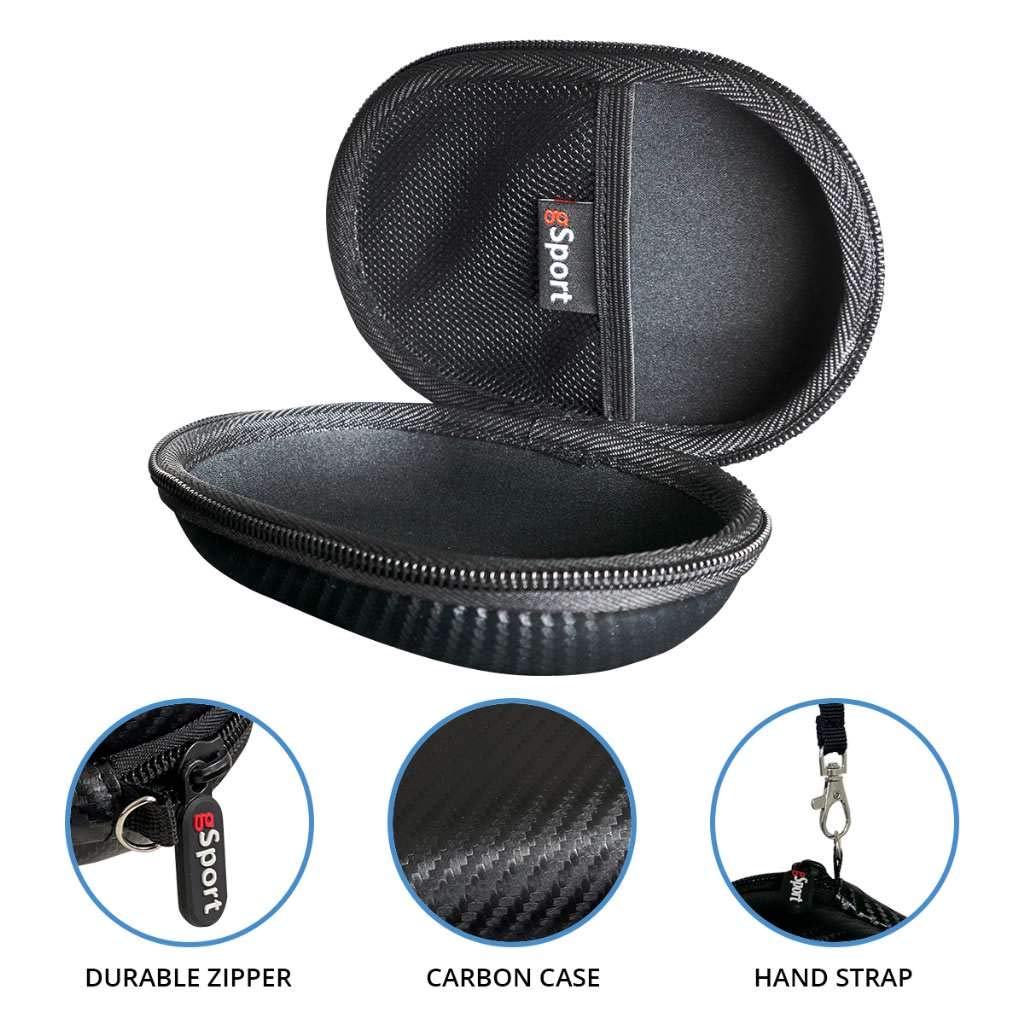 JBL Clip 4 Waterproof Portable Bluetooth Speaker Bundle with gSport Carbon Fiber Case (Red)