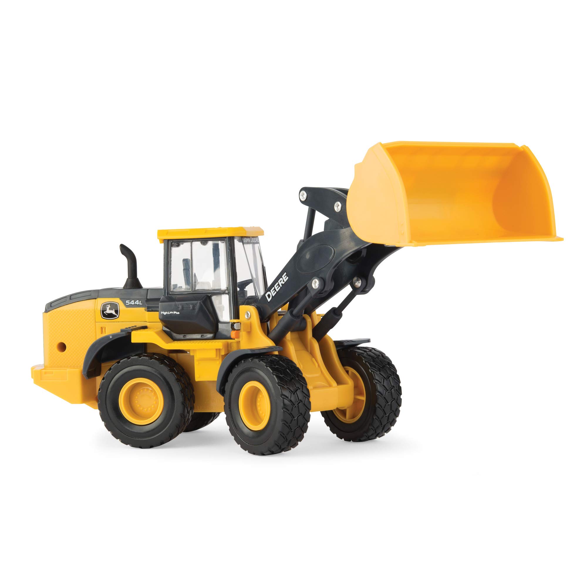 John Deere Tomy Loader Vehicle Toy for Kids, Yellow