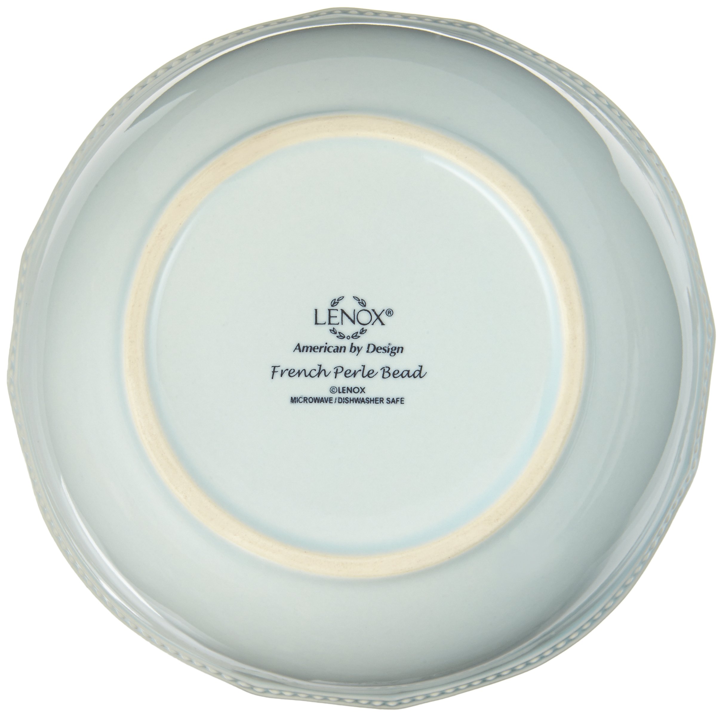 Lenox Ice Blue French Perle Bead Purpose Bowl, 0.95 LB