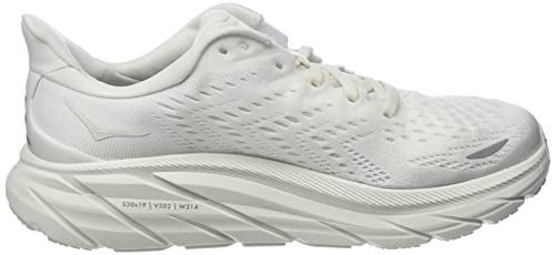 HOKA ONE ONE Clifton 8 Womens Shoes Size 8, Color: White/White